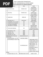 BOQ of Material For Fire Hydrant Detection and Foam System | PDF | Electrical Engineering ...