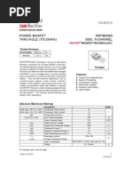 FDP 047 An | PDF | Field Effect Transistor | Mosfet