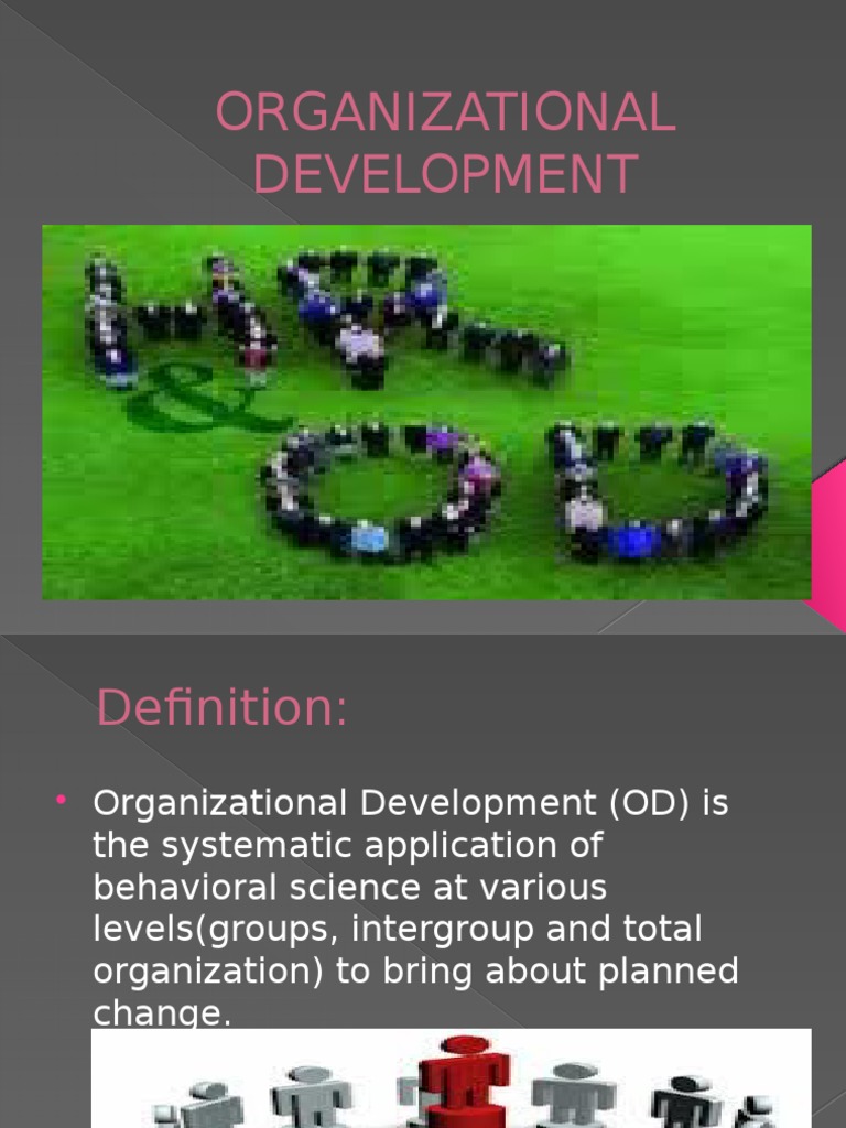 Organisational Development | PDF | Organization Development | Academic ...