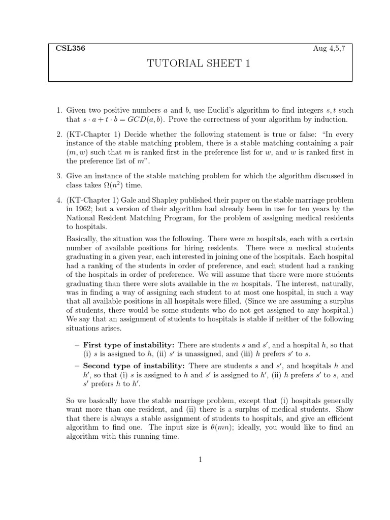 Algorithms Iit Delhi Tutorial 1 Pdf Time Complexity Computer Programming