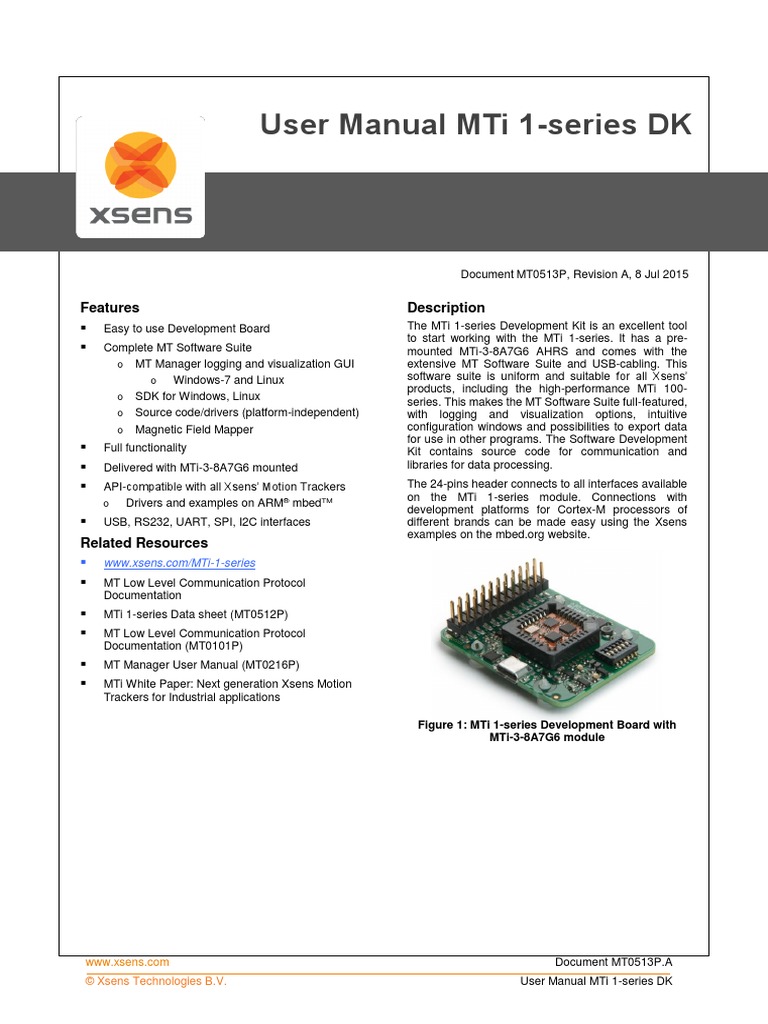 Mti-1-Series DK User Manual | PDF | Usb | Installation (Computer Programs)