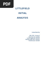 Littlefield Simulation Report | PDF | Inventory | Applied Mathematics