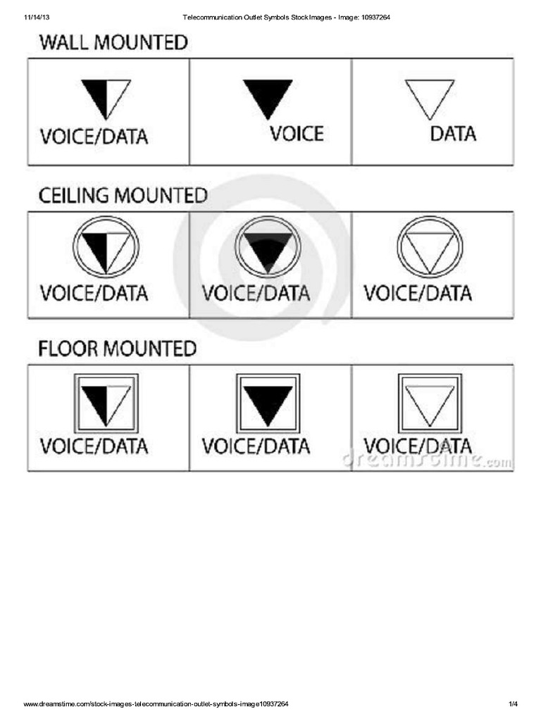 Voice & Data Symbol | PDF