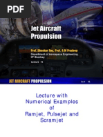 Turbojet Engine Overview and Analysis | PDF | Gas Turbine | Mechanics