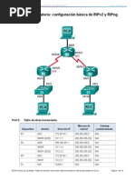 8.2.4.5 Lab - Configuring Basic Single-Area OSPFv2 | PDF | Enrutador (Computación) | Dirección IP
