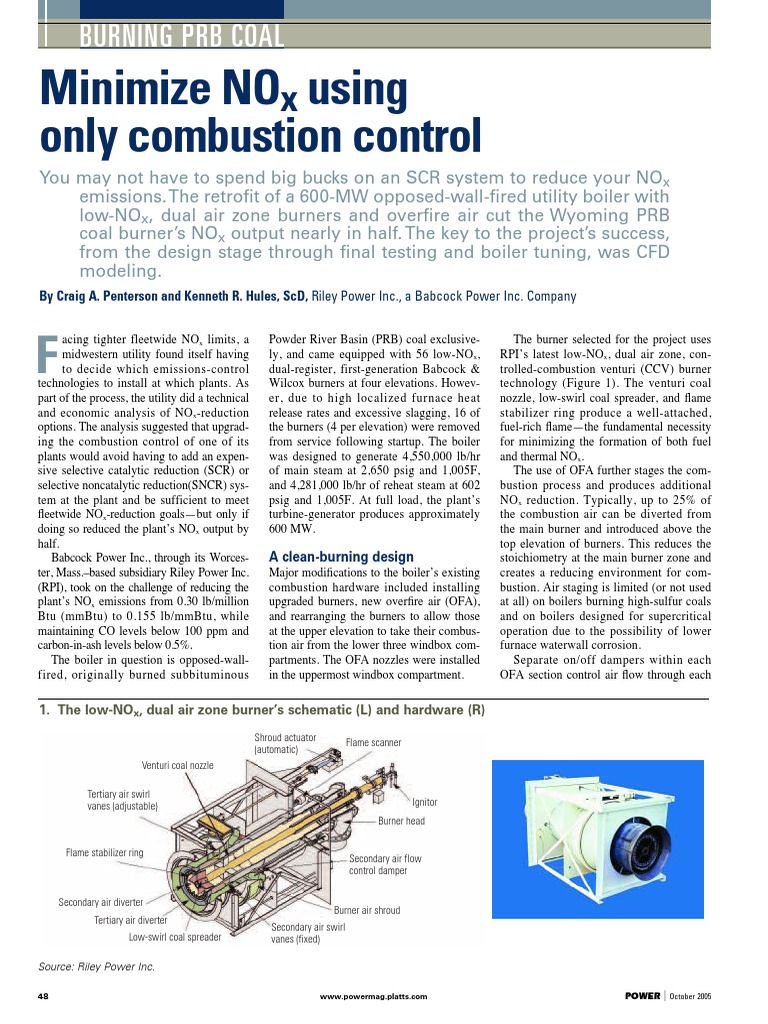 Bps-06 NOx Control | Download Free PDF | Furnace | Combustion