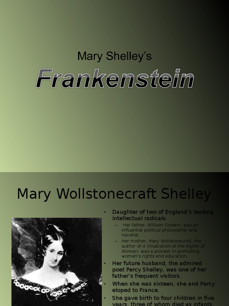 Frankenstein Intro Powerpoint | PDF | Frankenstein | Mary Shelley
