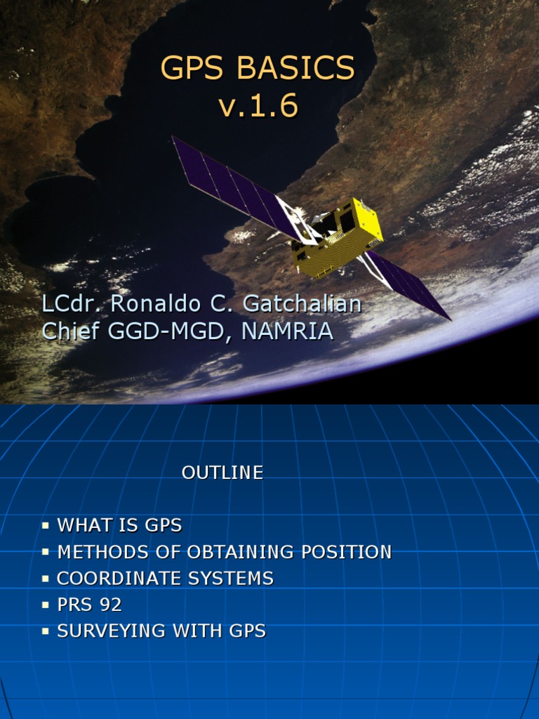 GPS Basics v.1.6 | PDF | Cartesian Coordinate System | Global ...