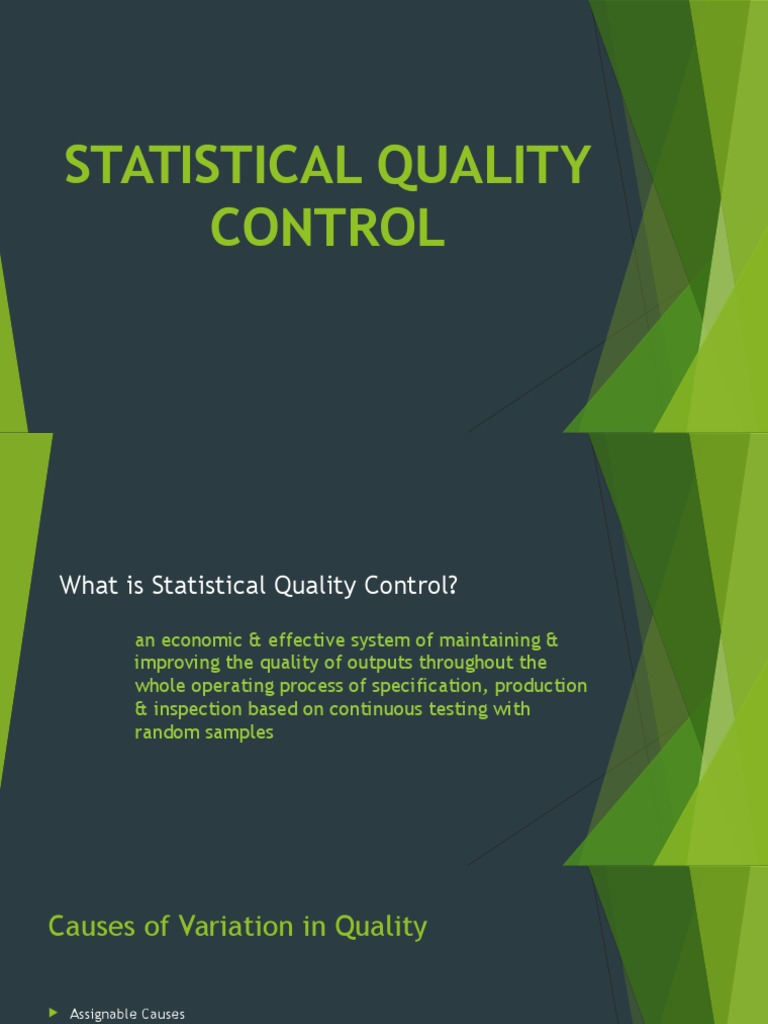 Statistical Quality Control | PDF | Sampling (Statistics) | Statistics