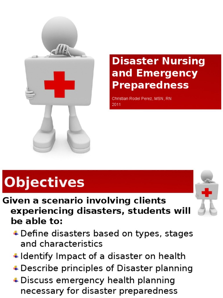 Disaster Nursing and Emergency Preparedness | Emergency Management ...