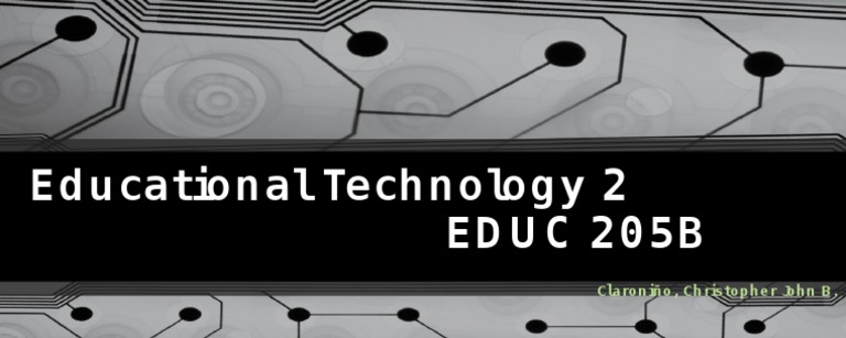 Educational Technology 2 | PDF