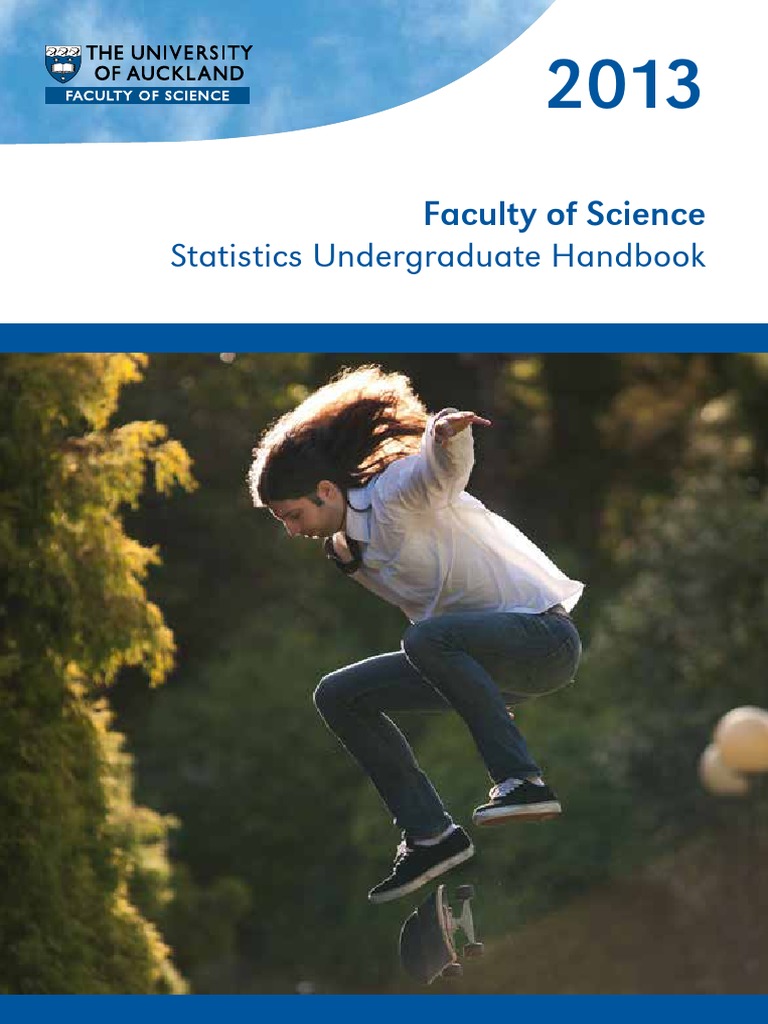 2013 Statistics Undergraduate Handbook | PDF | Academic Degree | Statistics