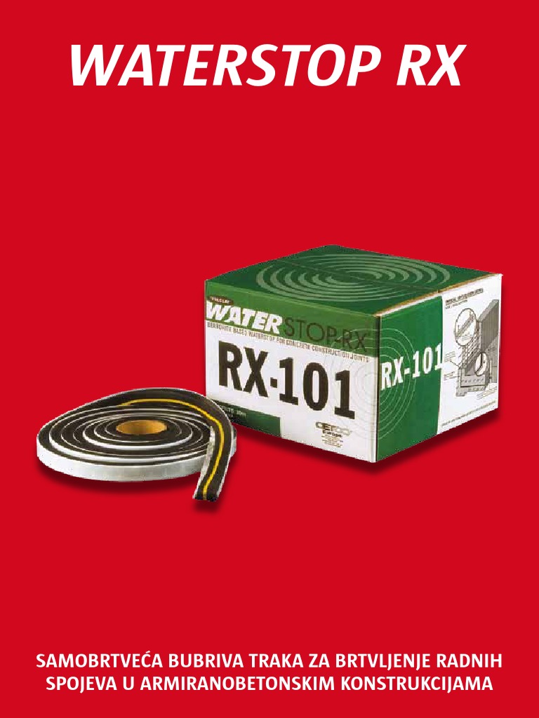 Waterstop RX 101 | PDF