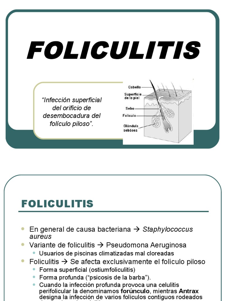 FOLICULITIS | PDF | Especialidades Medicas | Enfermedades y trastornos