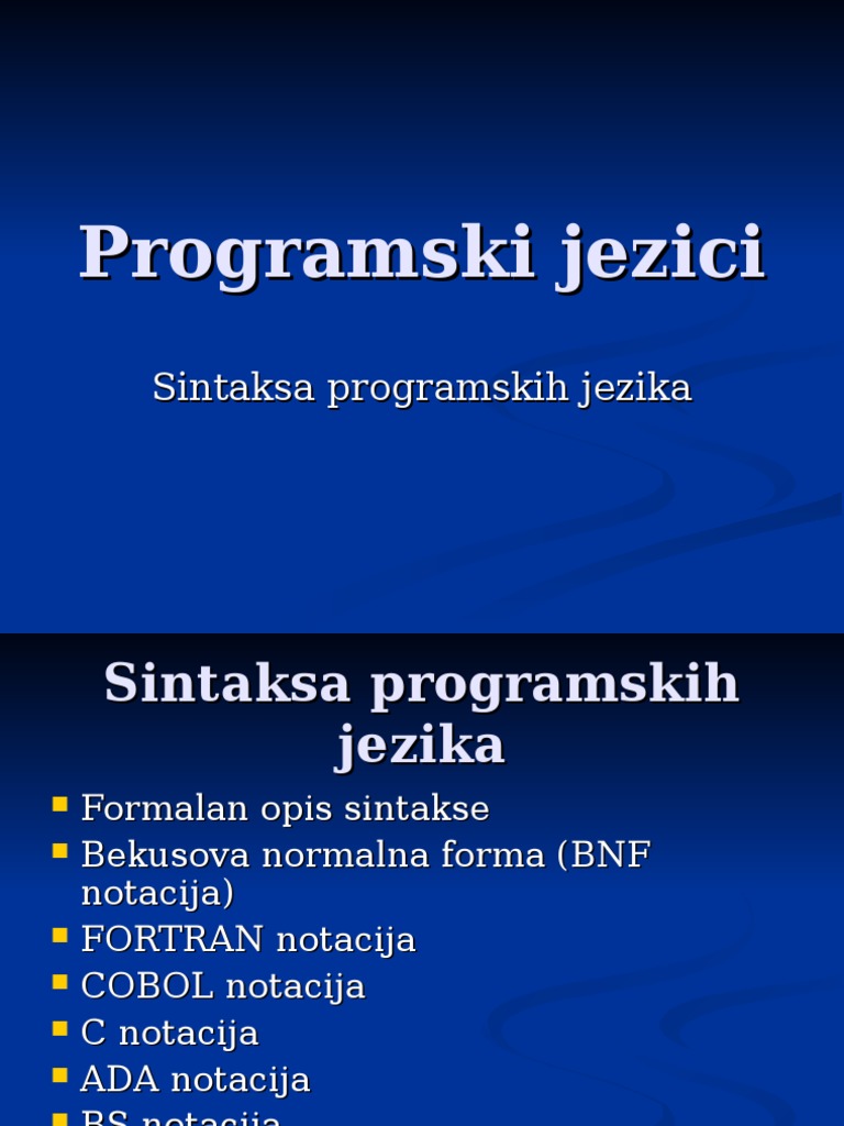 2-Sintaksa 3 | PDF