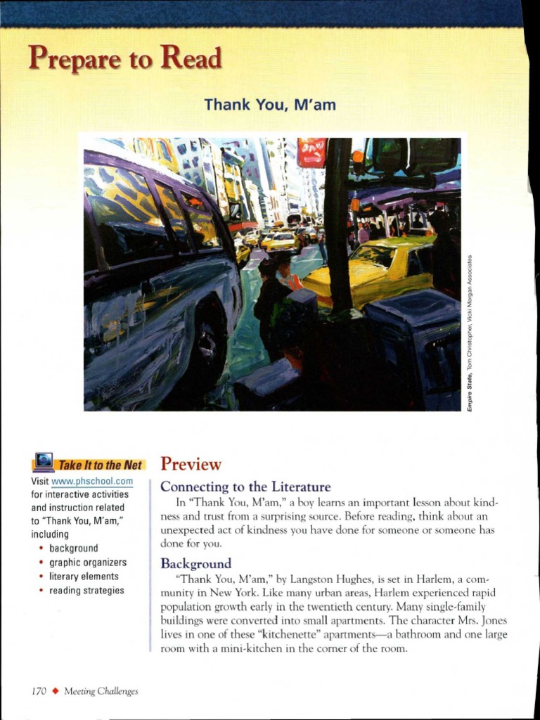 Thank You Maam | PDF | Verb | Style (Fiction)