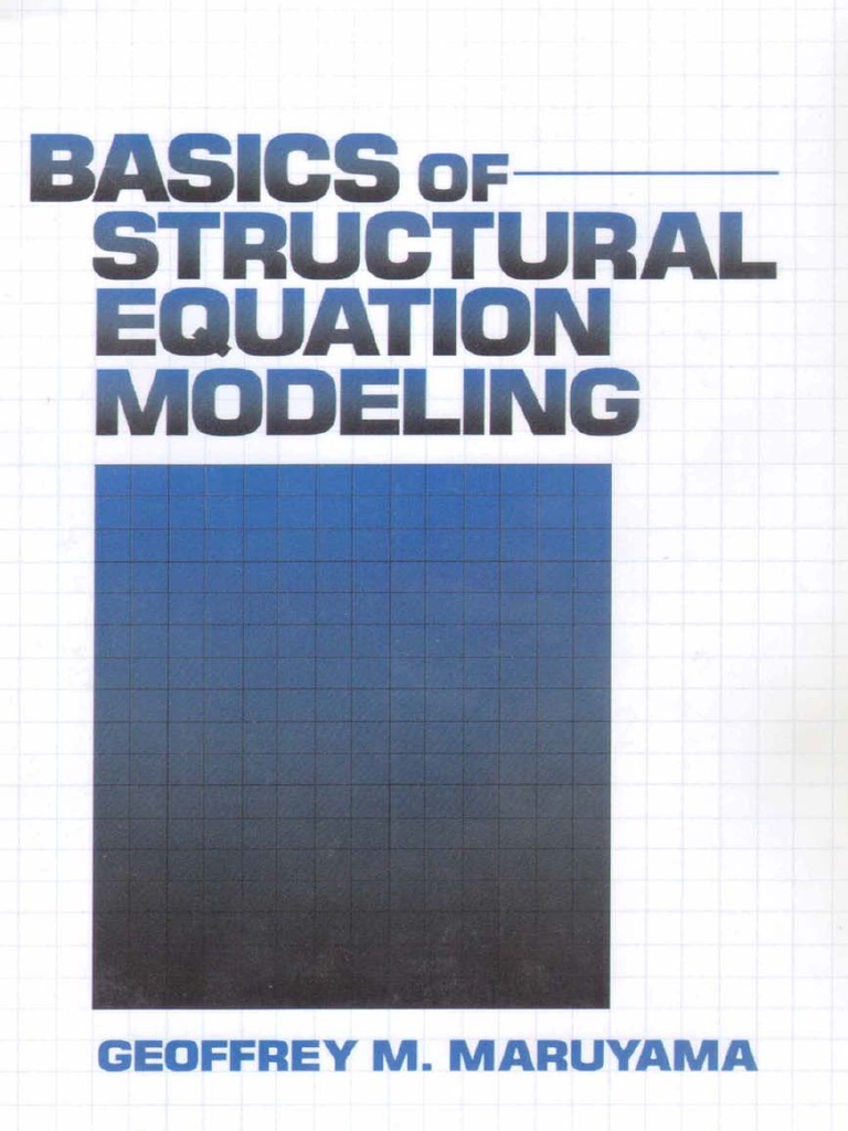 Basics of Structural Equation Modeling | PDF | Factor Analysis ...