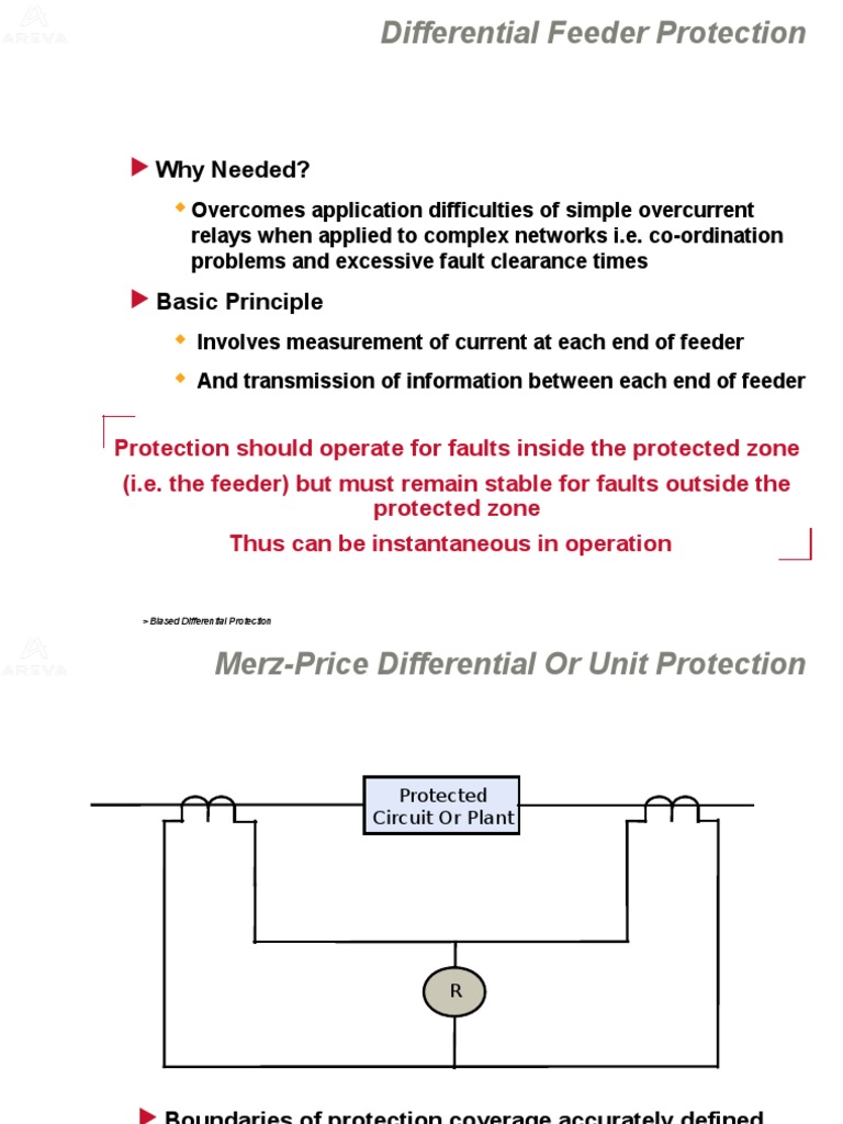 2 Biased Differential Protection.ppt | Relay | Electrical Network