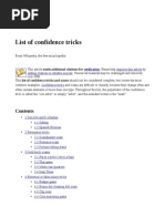 List of Frauds | PDF | Internet Fraud | Fraud