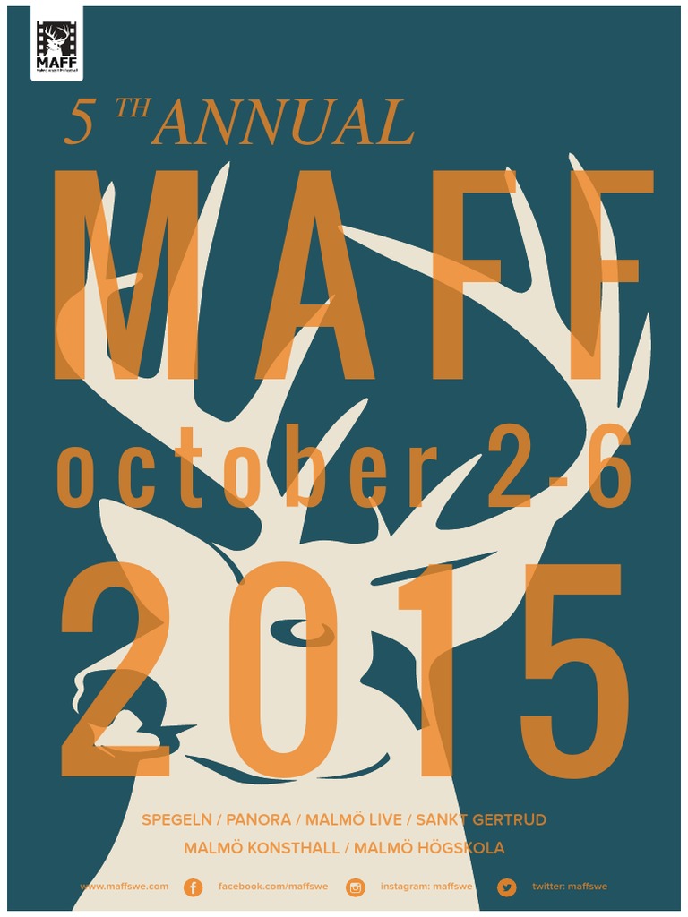 Maff 2015 Catalogue (1) | Film Festival | Cinema