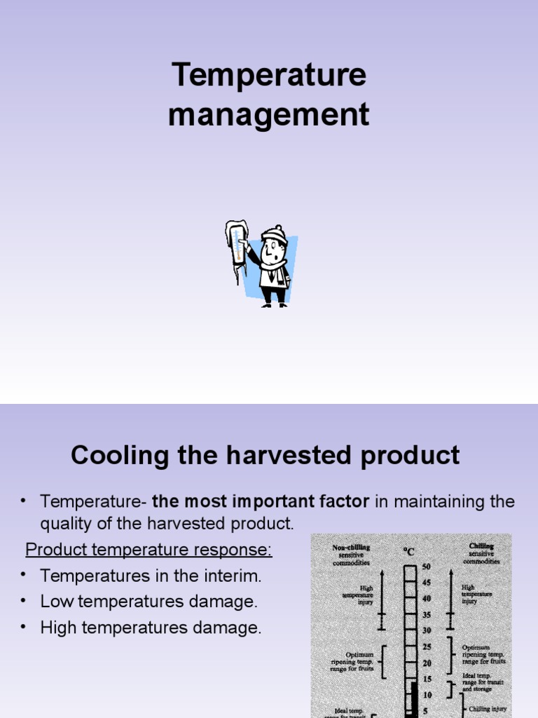 2 Agrostudies Temperature Management | PDF | Refrigeration | Ice
