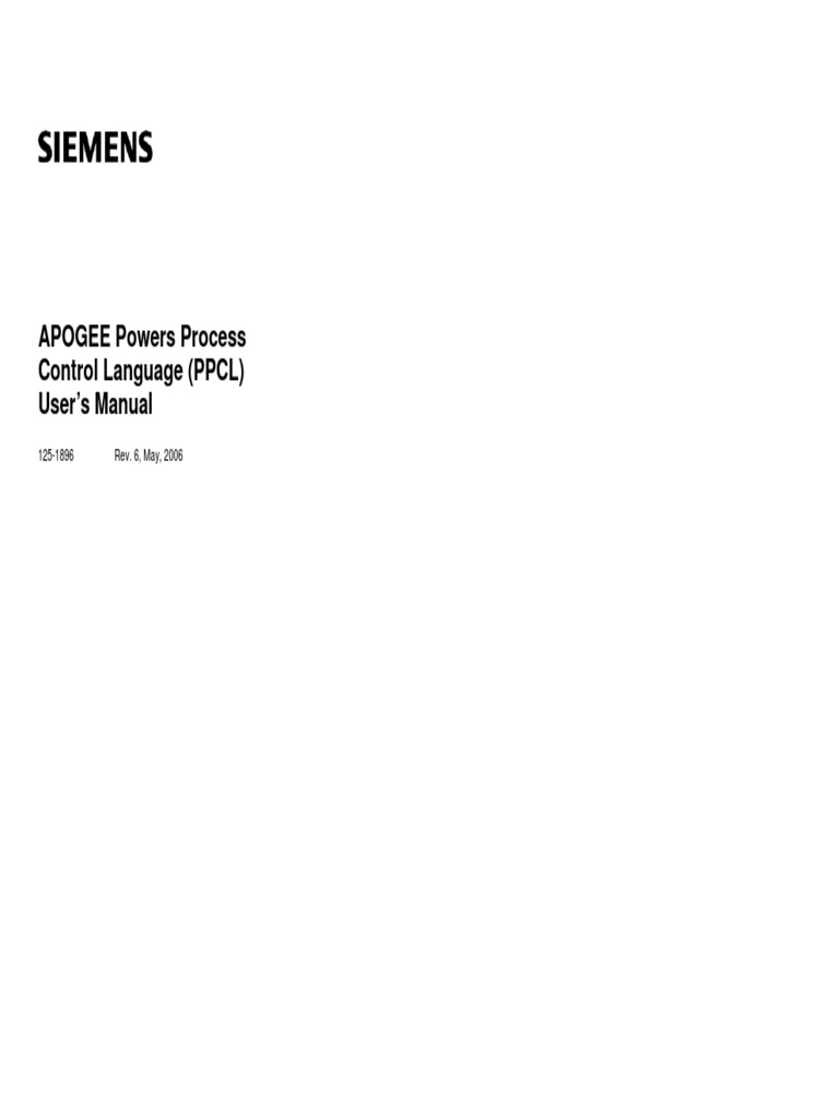 PPCL User Guide | PDF | Computer Program | Programming