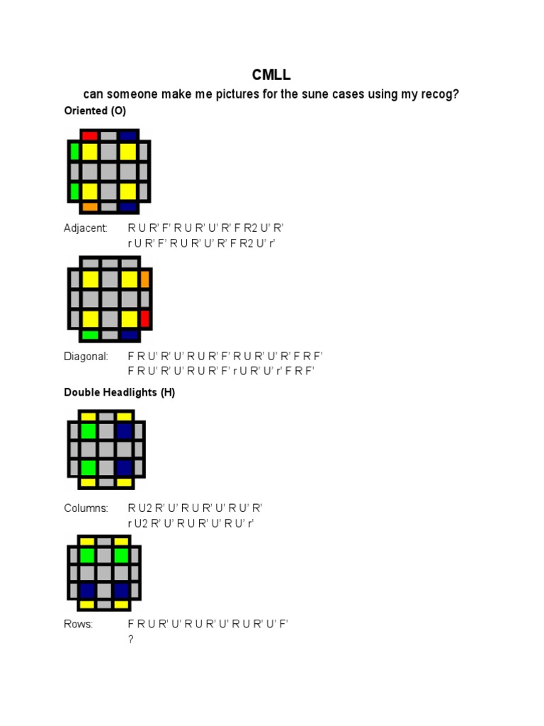 CMLL case reference sheet | PDF