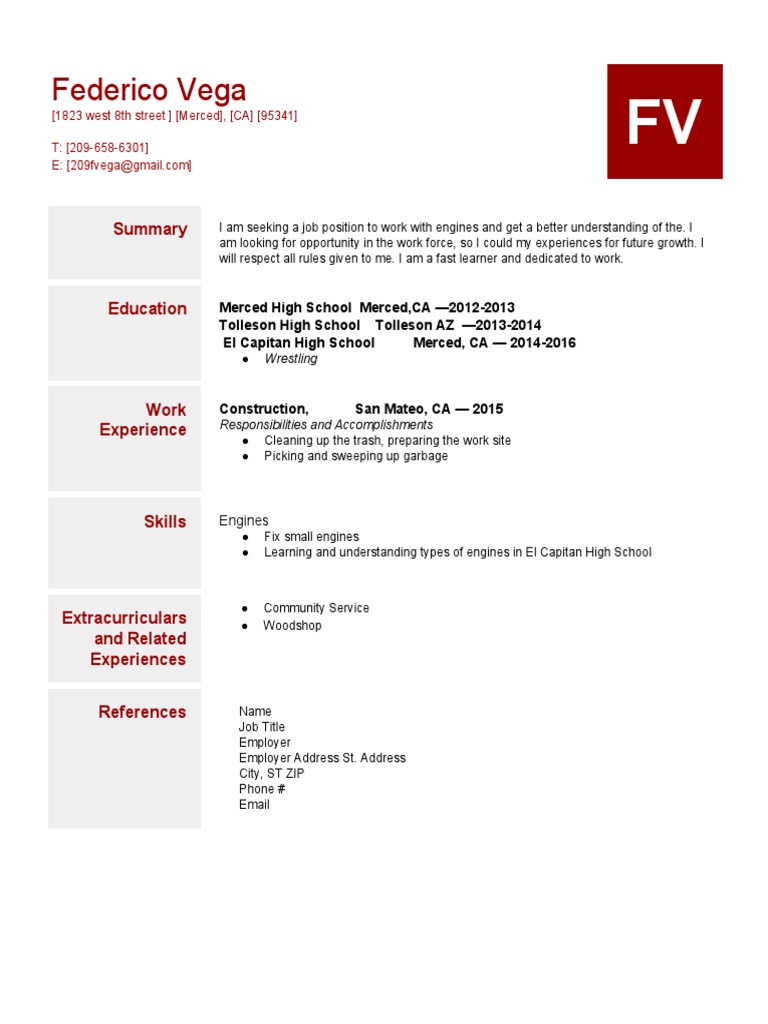 Federico Vega | PDF | Career & Growth | Business