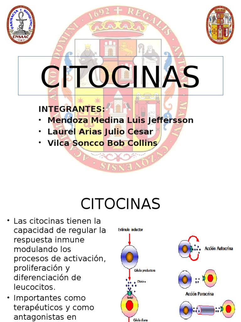 CITOCINAS | PDF | Citocina | Biologia de sistemas