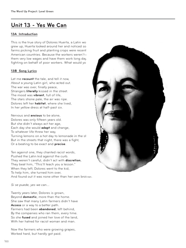 Dolores Huerta: Champion for Workers | PDF | United Farm Workers ...