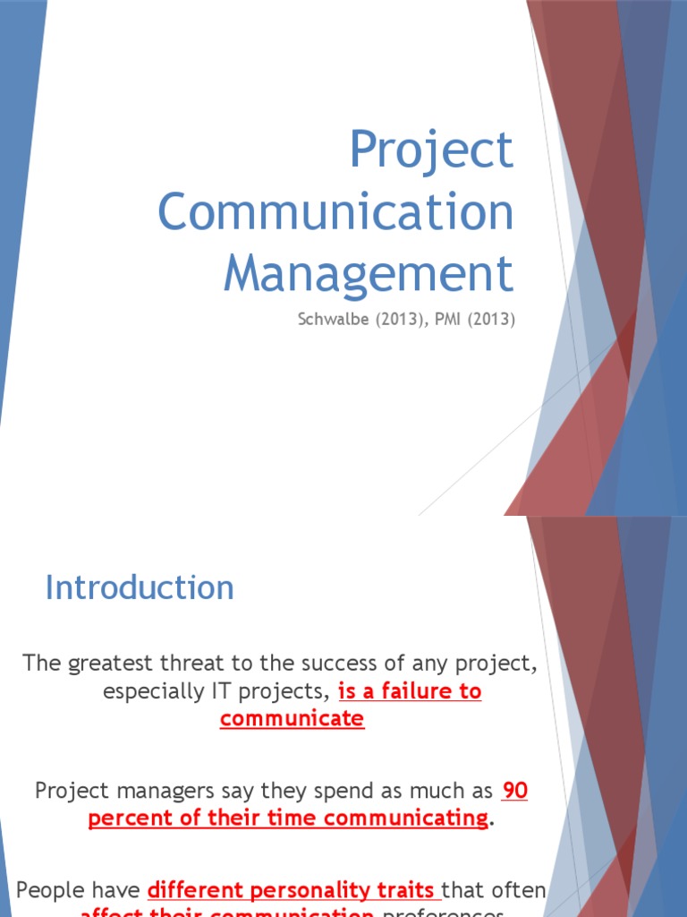 Project Communication Management | Project Management | Communication