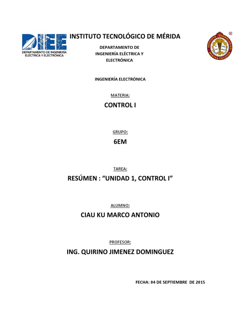 Fundamentos de Control Moderno | PDF | Sistema de control | Sistema