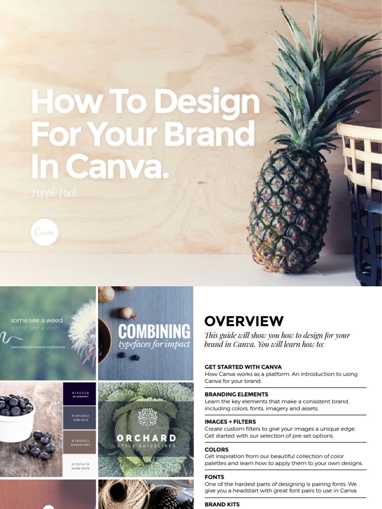 Canva How-To-Design-For-Your-Brand PDF | PDF | Typefaces | Typography