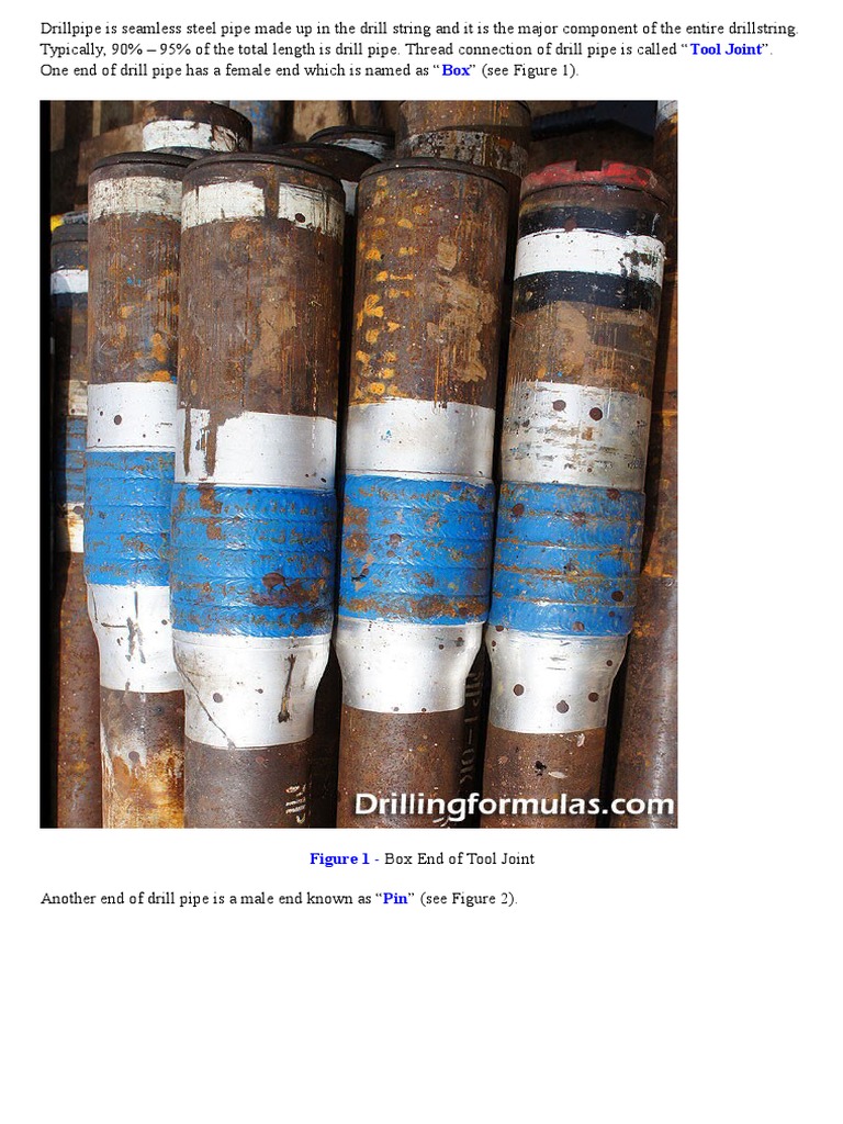 Drill Pipe Specifications and Types | PDF