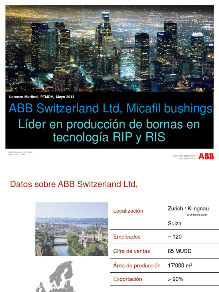 Bushing Abb | PDF | Electricidad | Electromagnetismo