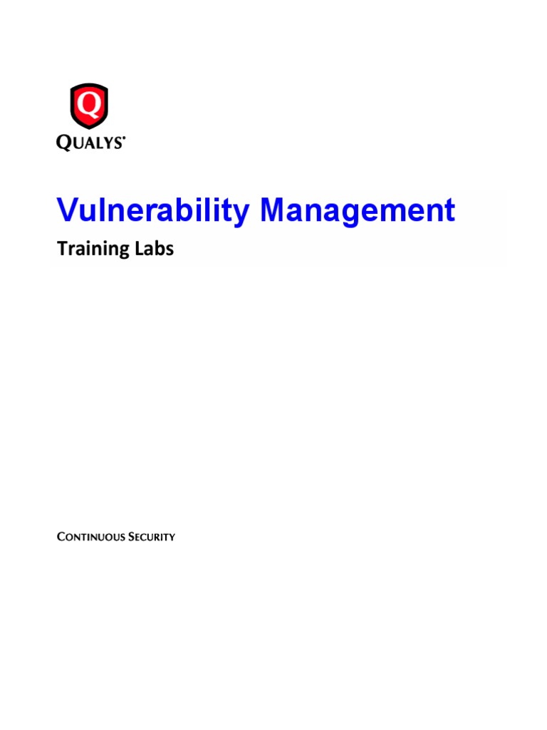 Laboratorios VM Qualys 2 | PDF | Web Browser | Cyberspace