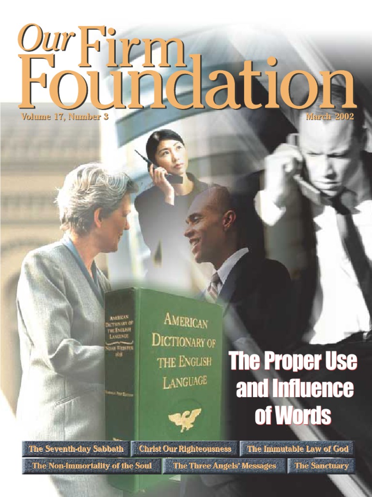 Our Firm Foundation | PDF | Sin | Grace In Christianity