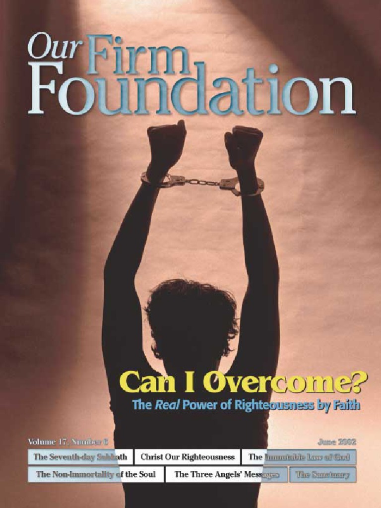 Our Firm Foundation | PDF | Justification (Theology) | Sanctification