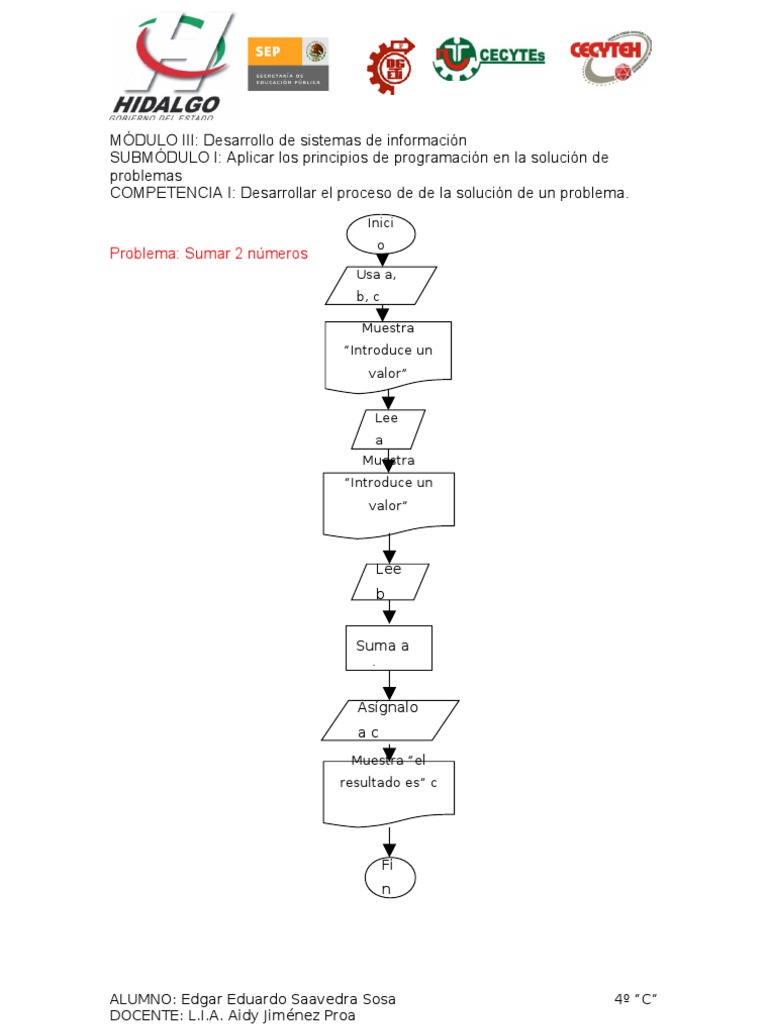 Diagramas de Flujo de Algoritmos Cotidianos | PDF | Programación de ...