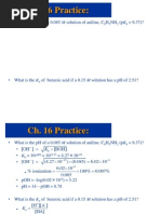 Ch. 17 - Practice Problems With Buffers - ANSWERS | PDF | Buffer ...