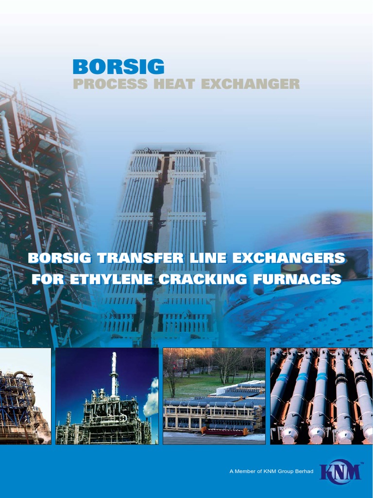 BORSIG Process Heat Exchanger - Transfer Line Exchangers | PDF ...