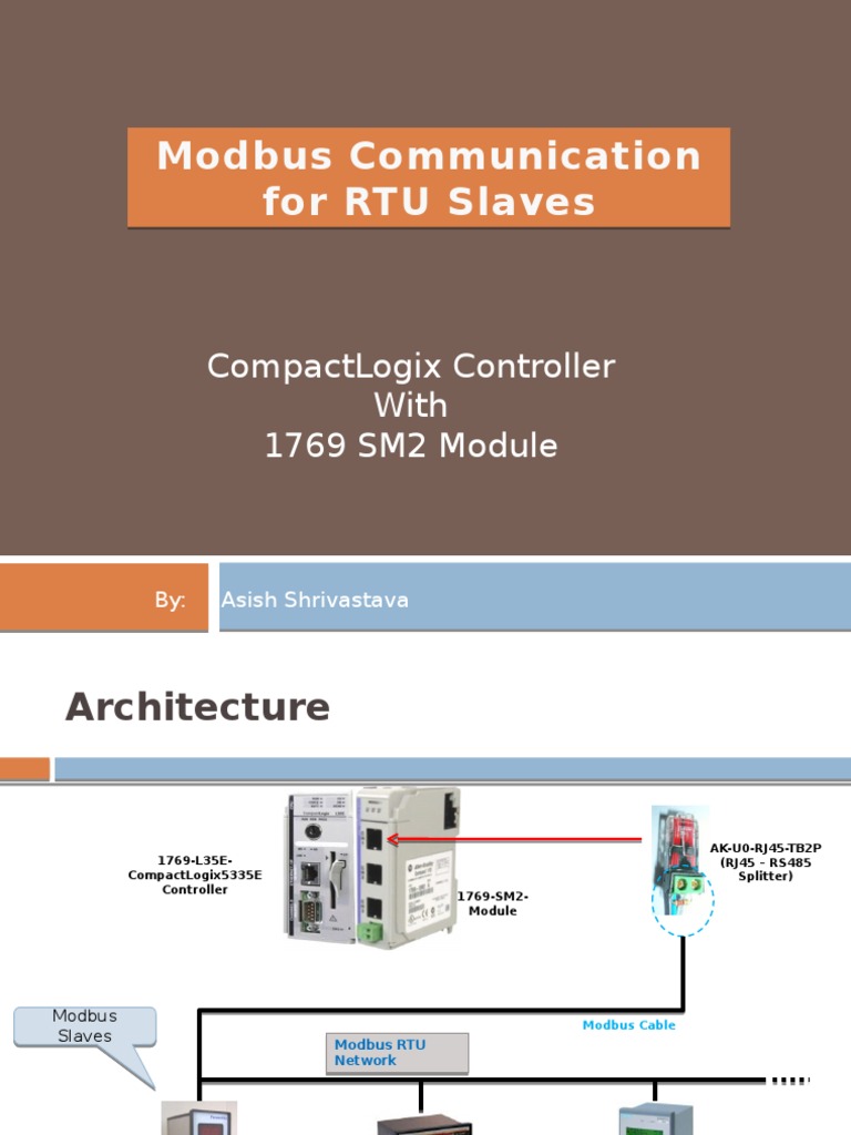 Modbus Communication For RTU Slaves | Download Free PDF | Bit ...