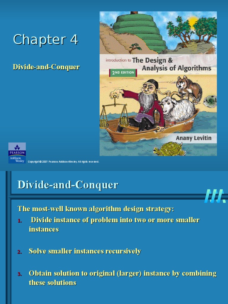 Divide and Conquer Strategy | PDF | Teaching Mathematics | Discrete ...