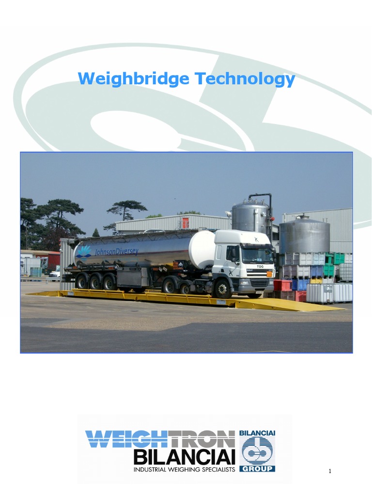 Weighbridge Technology | Download Free PDF | Concrete | Transport