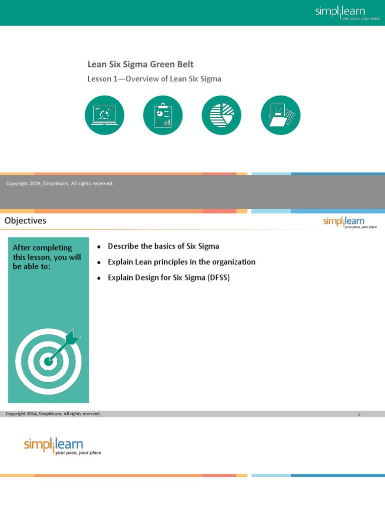 LSSGB - Lesson1 - Overview of Lean Six Sigma | PDF | Lean Manufacturing ...