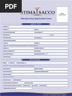 Safaricom SACCO Membership Withdrawal Form | PDF | Credit Union | Money