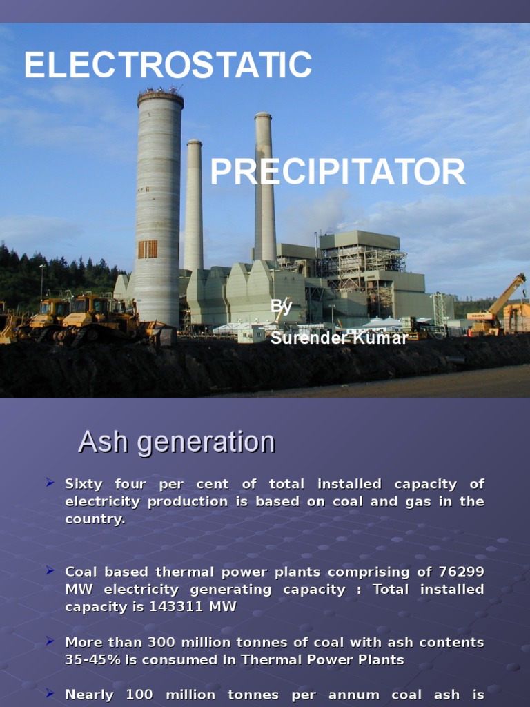 Electrostatic Precipitator | PDF | Nature | Physical Sciences