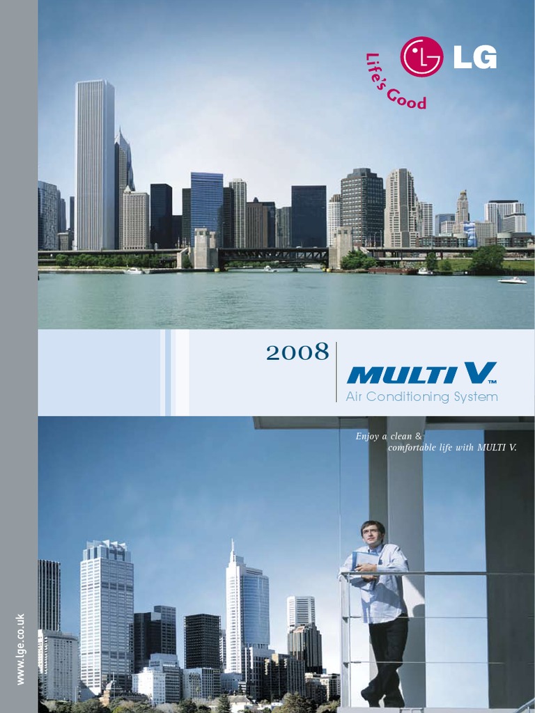LG Aircon Catalogue MultiV PART1 | PDF | Air Conditioning | Hvac