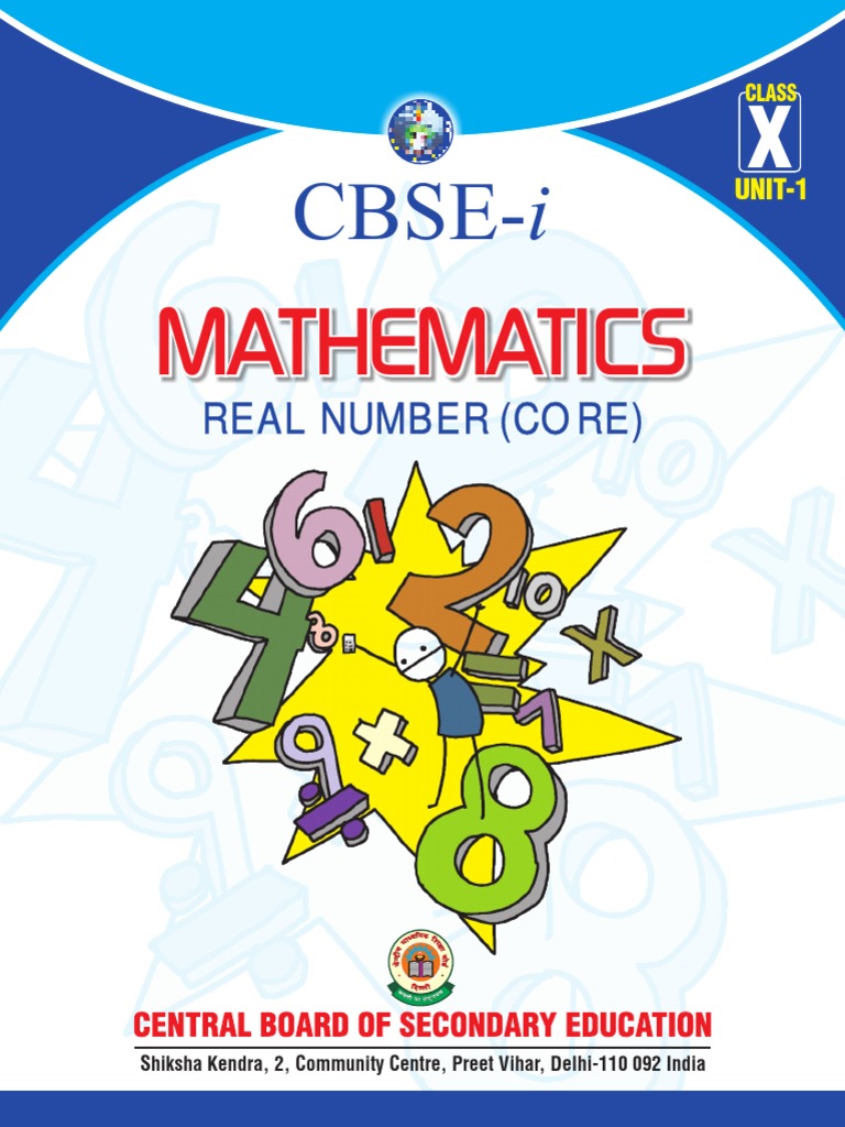 Unit-1 Real Numbers Core | PDF | Numbers | Prime Number