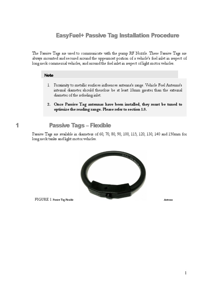 OTI - Passive Tag Installation | PDF | Trunk (Car) | Cable